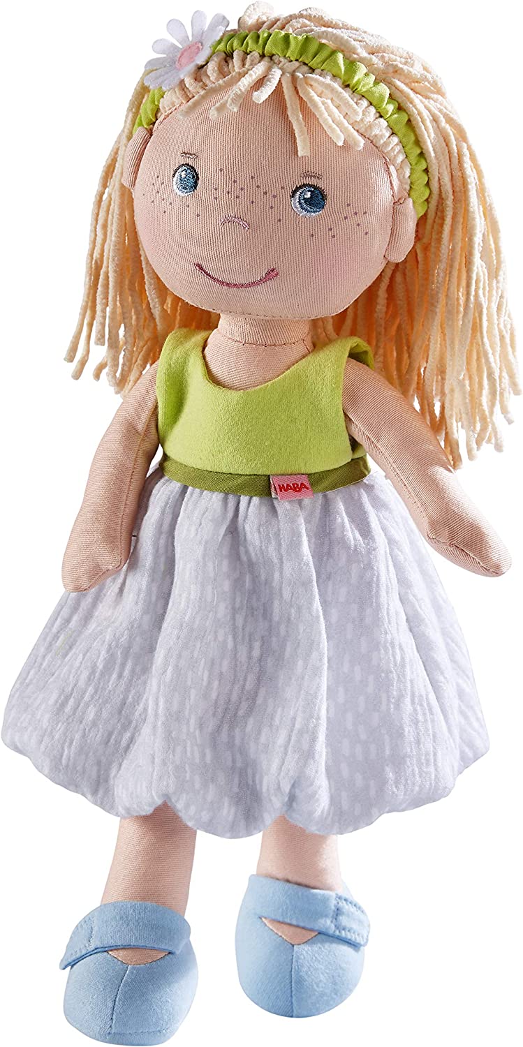 Papusa textila Jil - Haba - Papusa 30 cm - papusi textile - Copilaresti